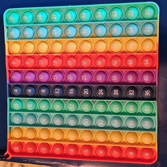 Toys | Pop It Multiplication | Poshmark